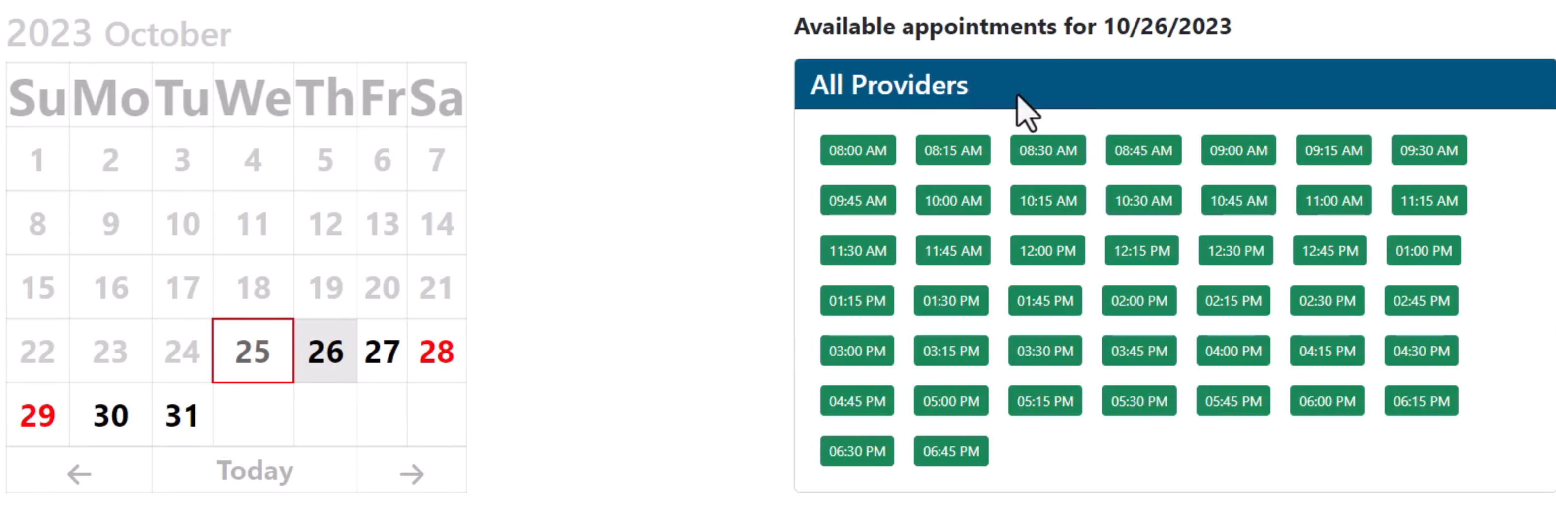 Appointments | Student Health Services